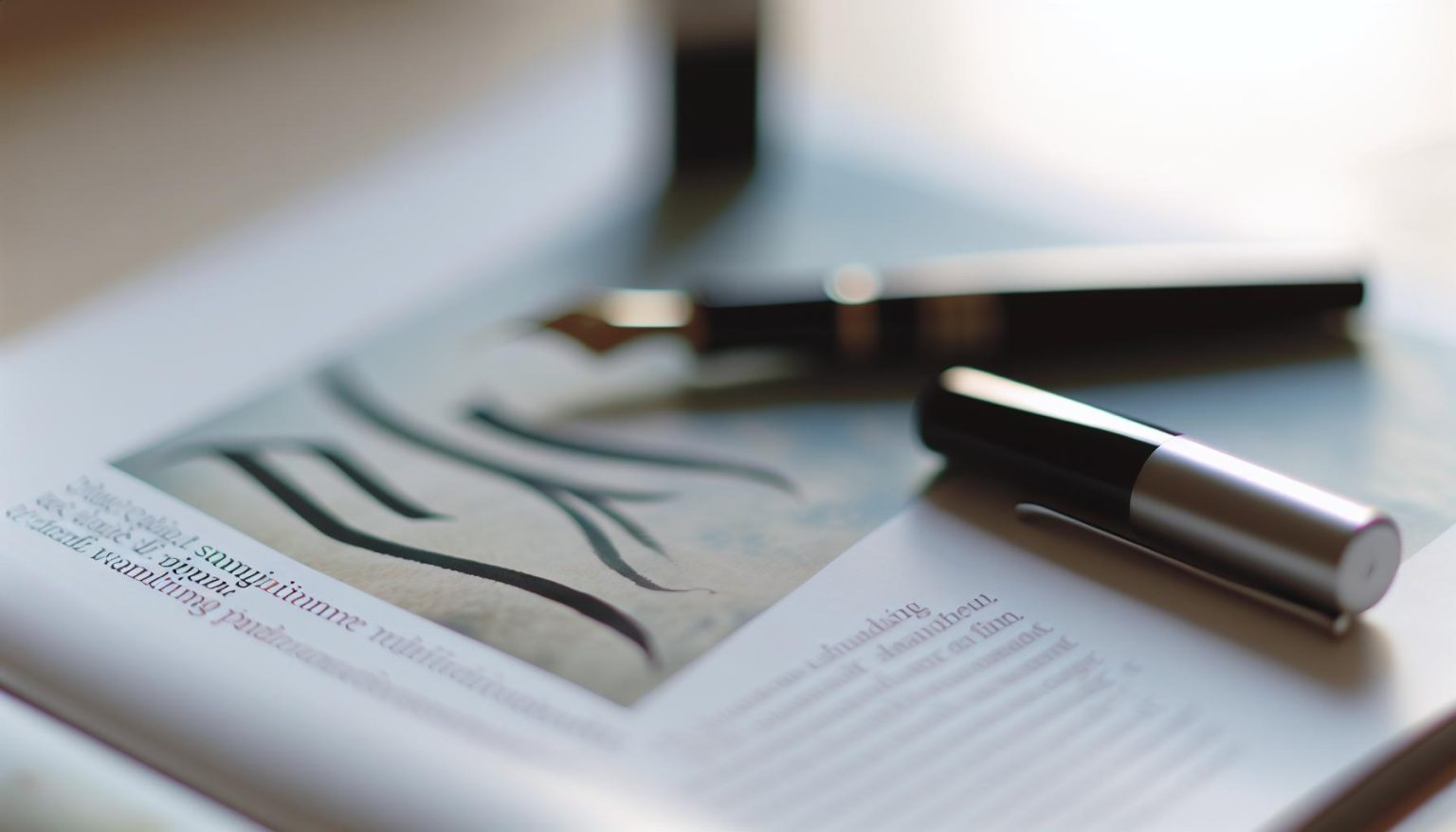 How To Draw A Calligraphy Pen: Illustrate Your Favorite Tool ...