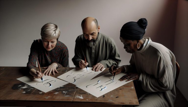 How To Write Calligraphy Letters With Brush Pen: Form Beautiful Words ...
